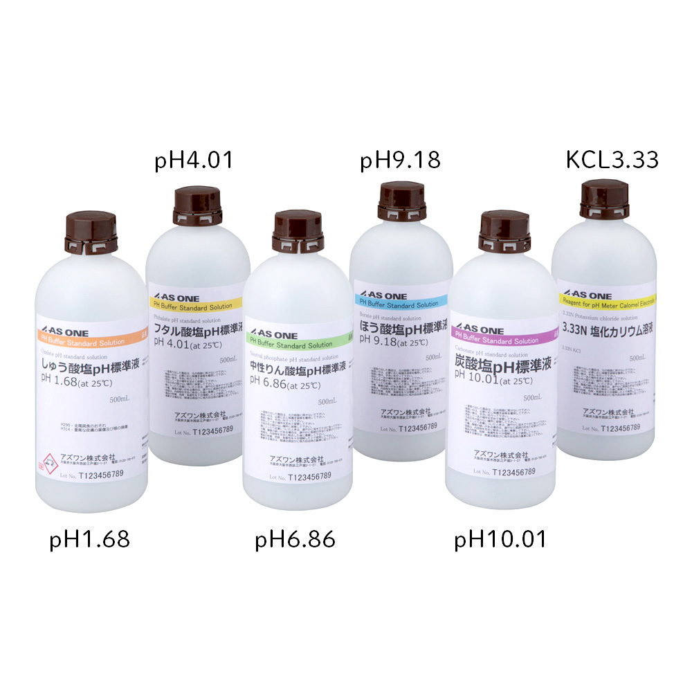 1-1734-15 アズワンのpH標準液 pH10.01 【AXEL】 アズワン