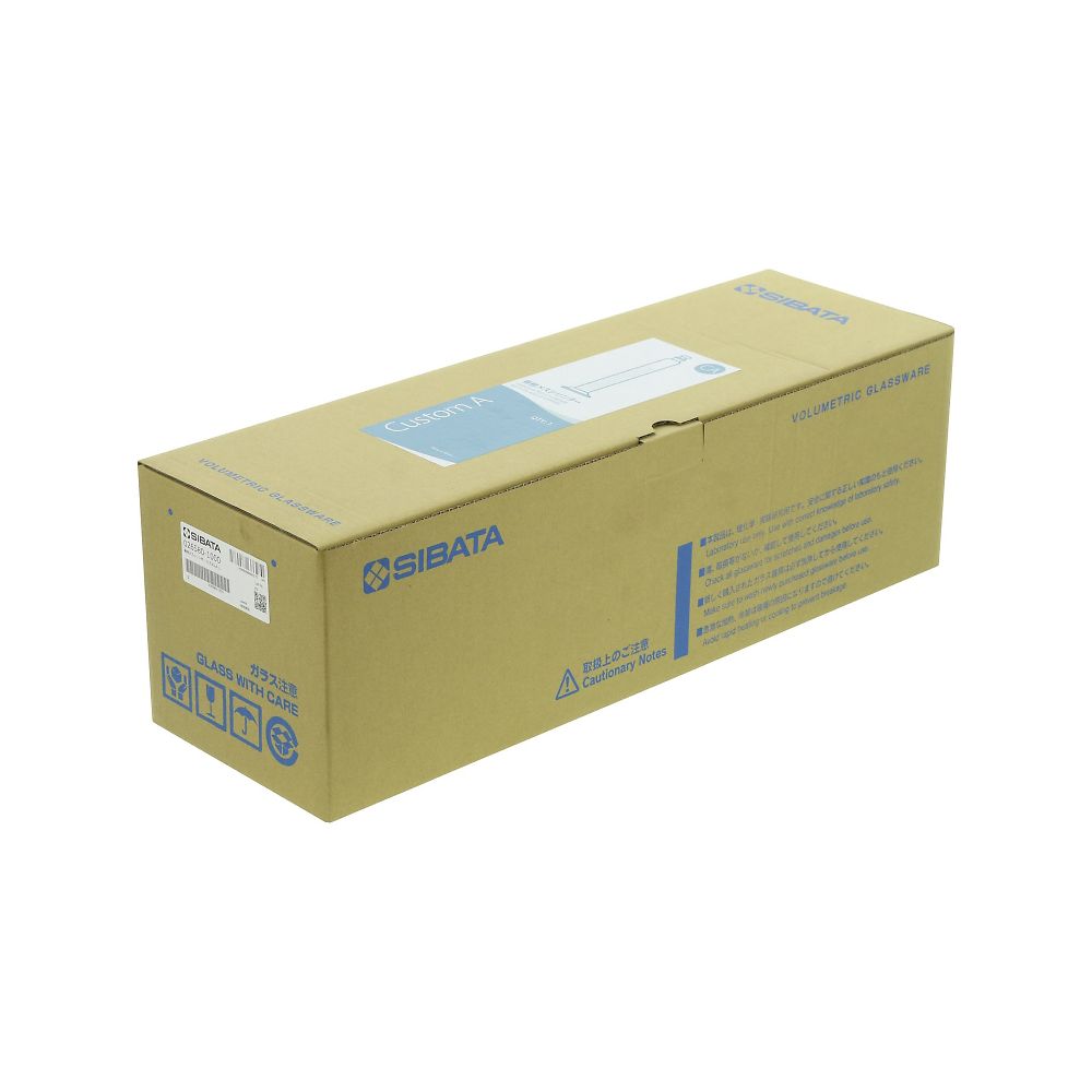 1-1960-11-24 有栓メスシリンダ 1000mL JCSS校正証明書付 【AXEL】 アズワン