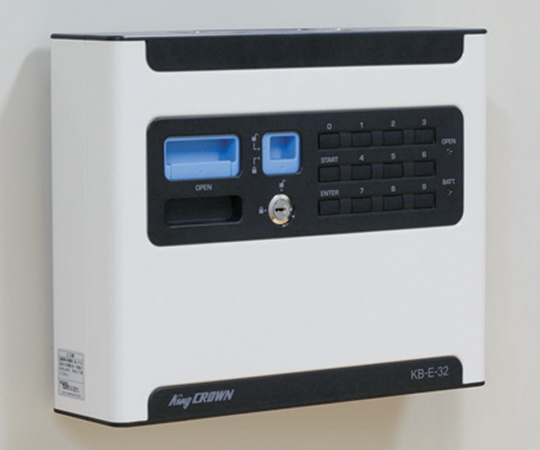 [取扱を終了した商品です]キーボックス 32個 313×85×250mm KB-E-32 1-2442-01 【AXEL】 アズワン