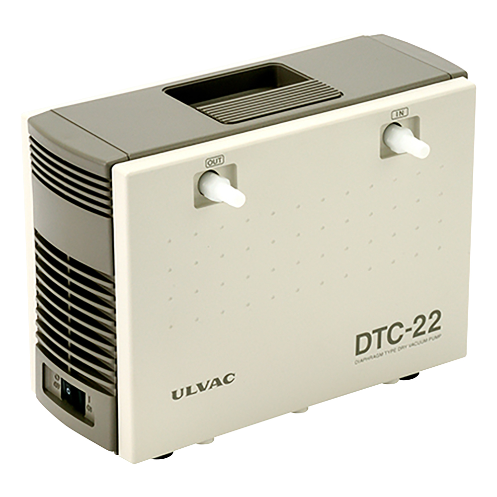 1-4148-11-60 高真空ダイヤフラム型ドライ真空ポンプ（耐蝕型） 1.3A レンタル5日 DTC-22 【AXEL】 アズワン