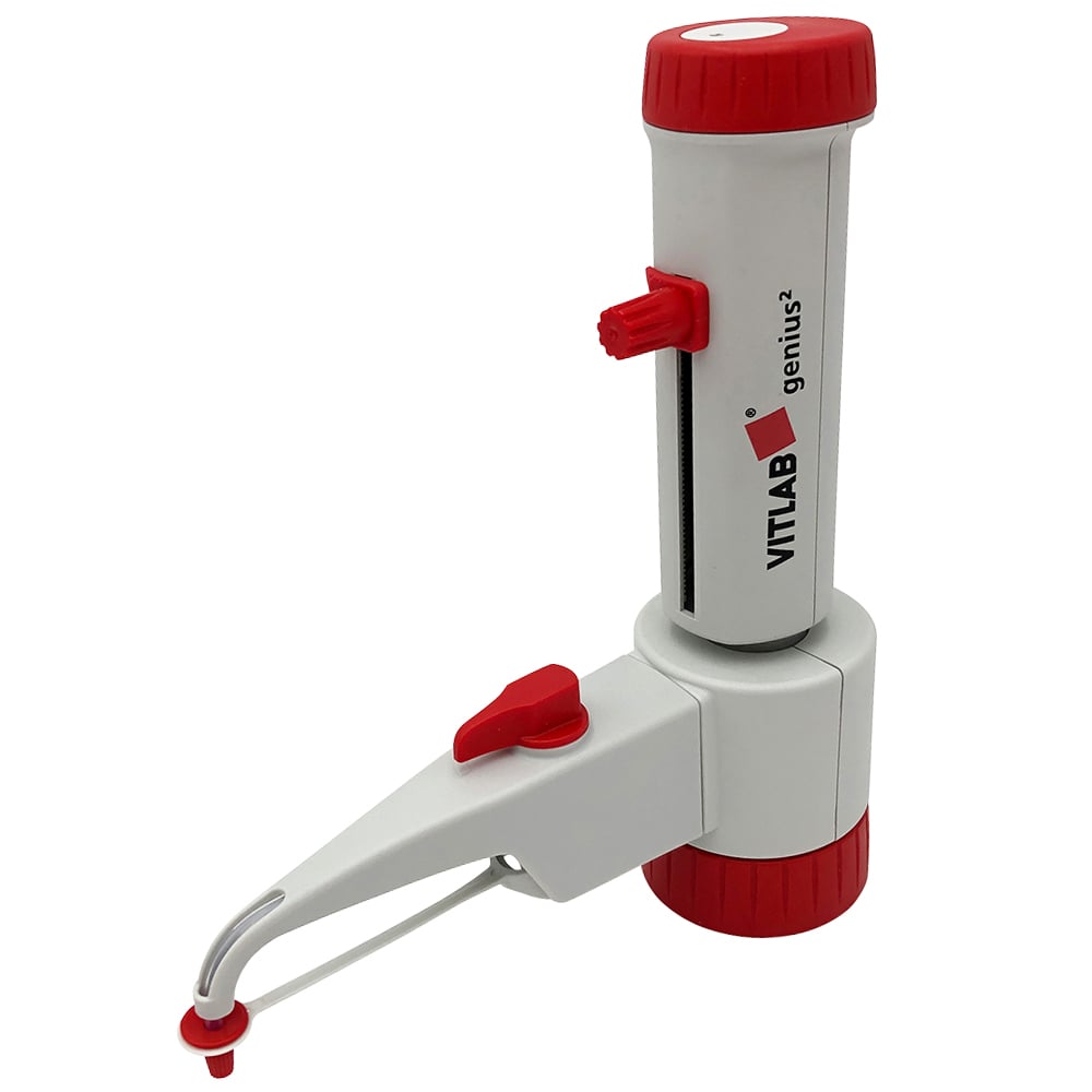 1-6232-13-24 ボトルトップディスペンサー（ジーニアス2） 1.0～10.0mL JCSS校正証明書付 1625505 【AXEL】 アズワン