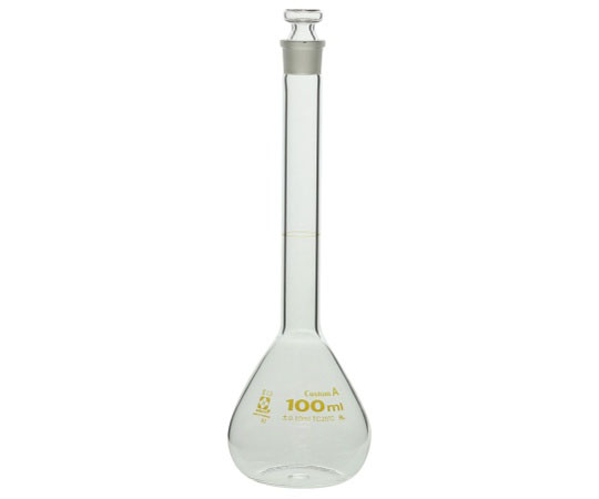 1-8654-26-56 Volumetric Flask (Full-Volume Flask/CustomA) 100mL with ...