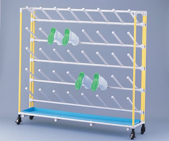 [Discontinued]Antibacterial Boots Rack Inclined Type 3 Columns 4 Stages ...
