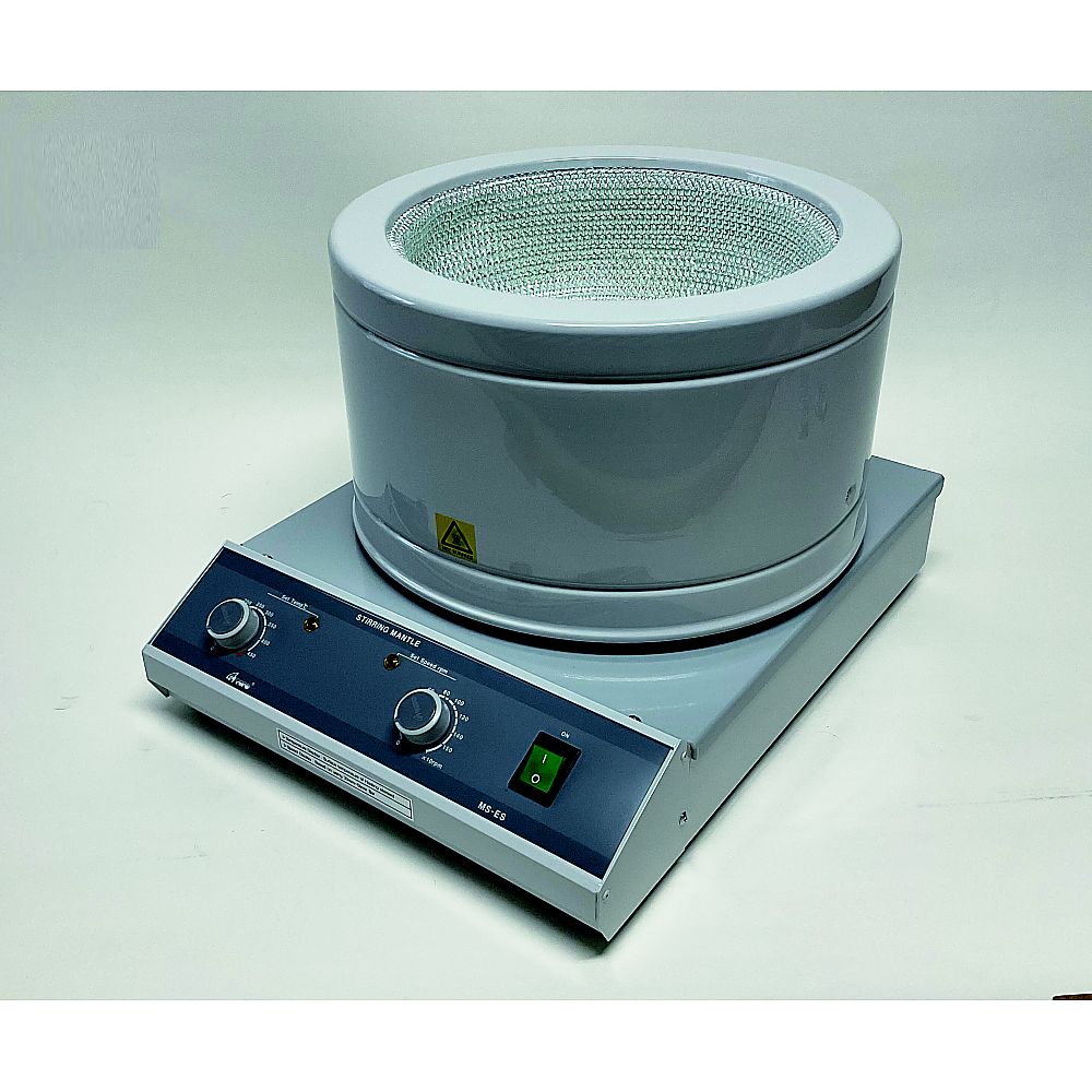 2-9864-08-90 【Global Model】Mantle Heater Stirrer (For Beaker) 2 L ...