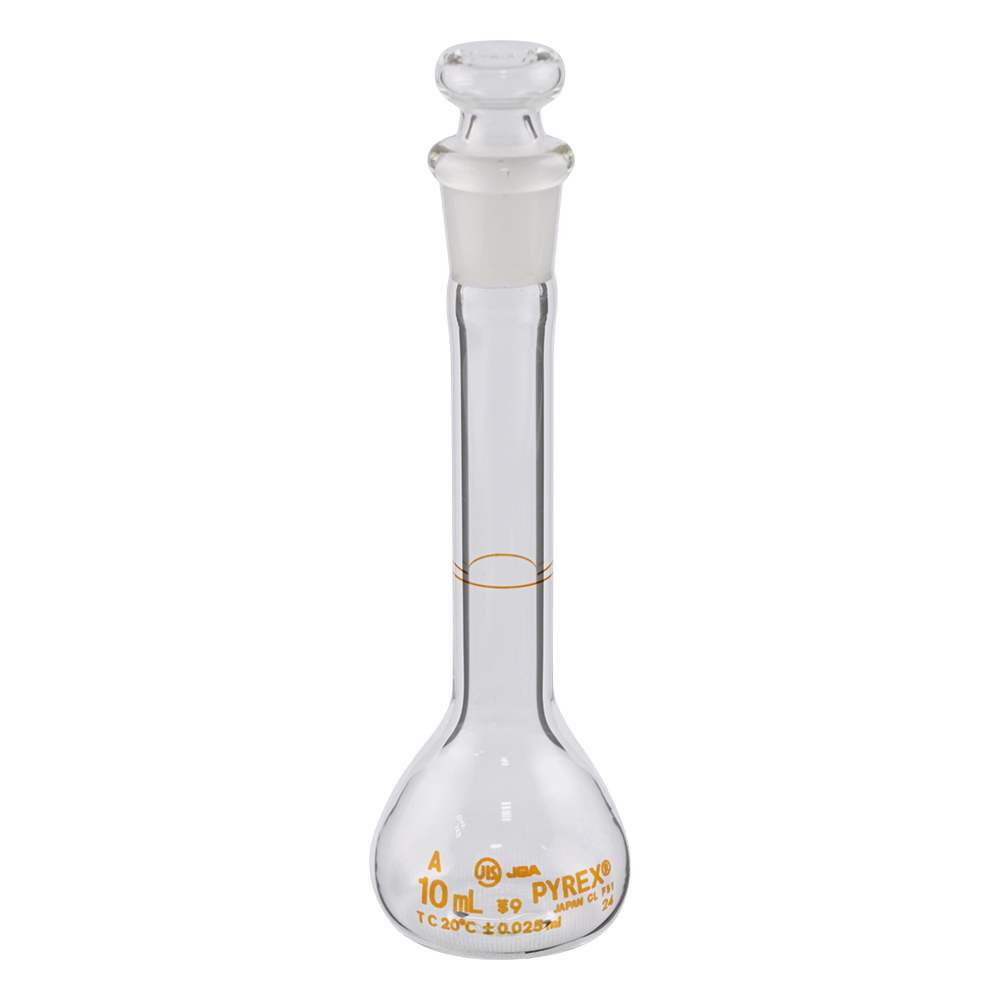 3-495-03-24 メスフラスコ（JIS規格）20mL JCSS校正証明書付 【AXEL】 アズワン