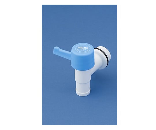 [取扱を終了した商品です]レバーコック RC-20A 白 耐薬 32-0908-55 【AXEL】 アズワン