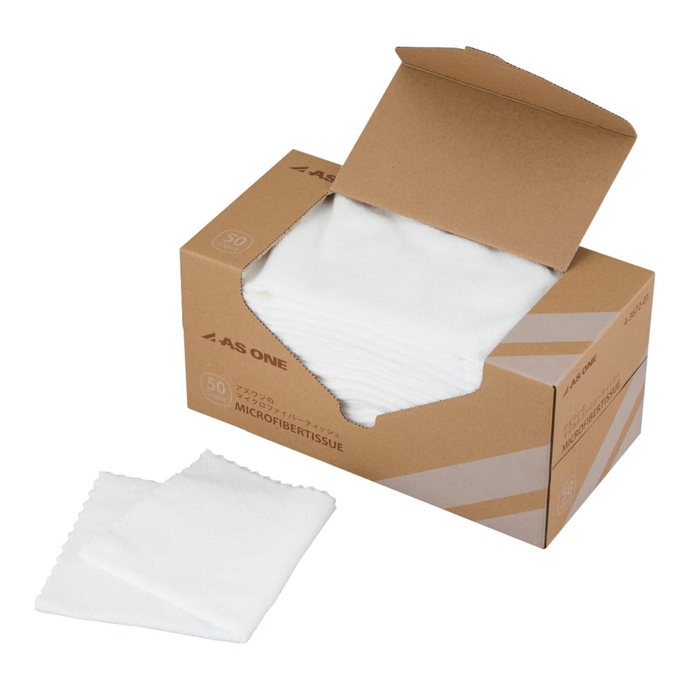 AS ONE microfiber Tissues 50 Sheets | 캐시바이