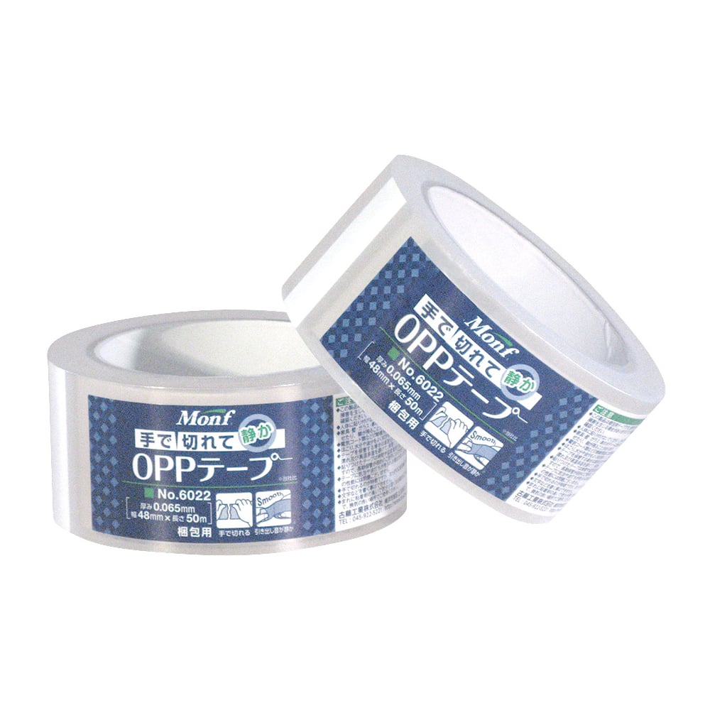 4-4187-01 手で切れるOPPテープ No.6022 【AXEL】 アズワン