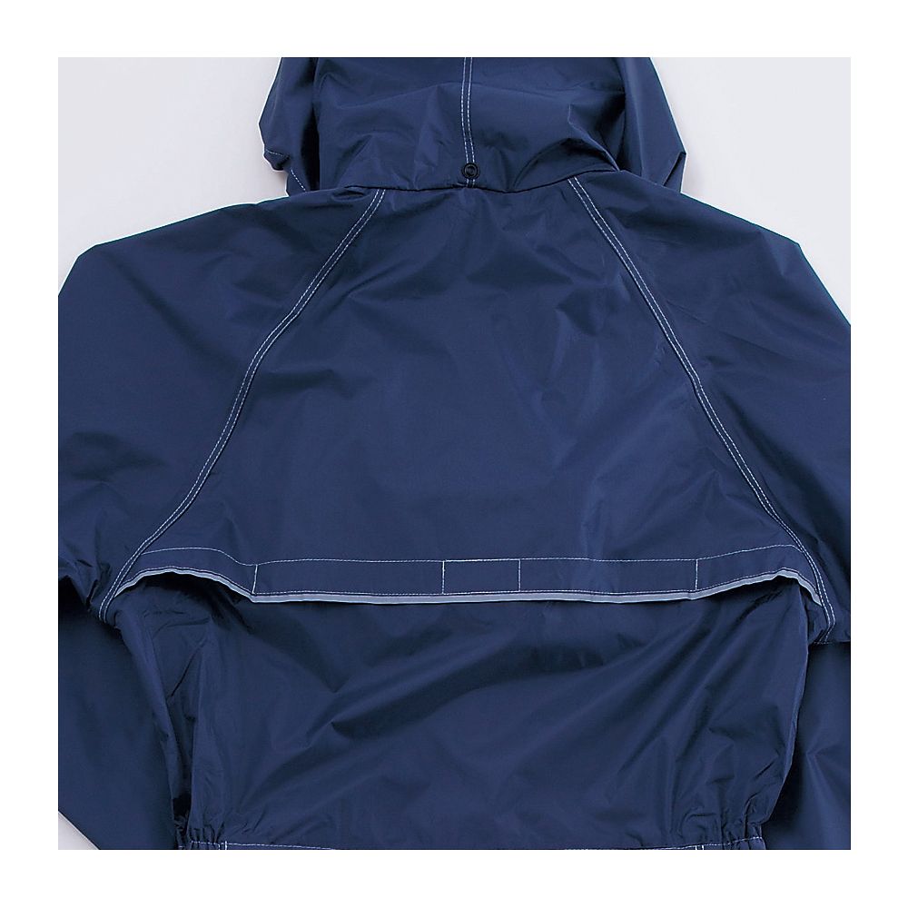 4-4363-04 レインツナギ ネイビー 3L 3291-55-3L 【AXEL】 アズワン