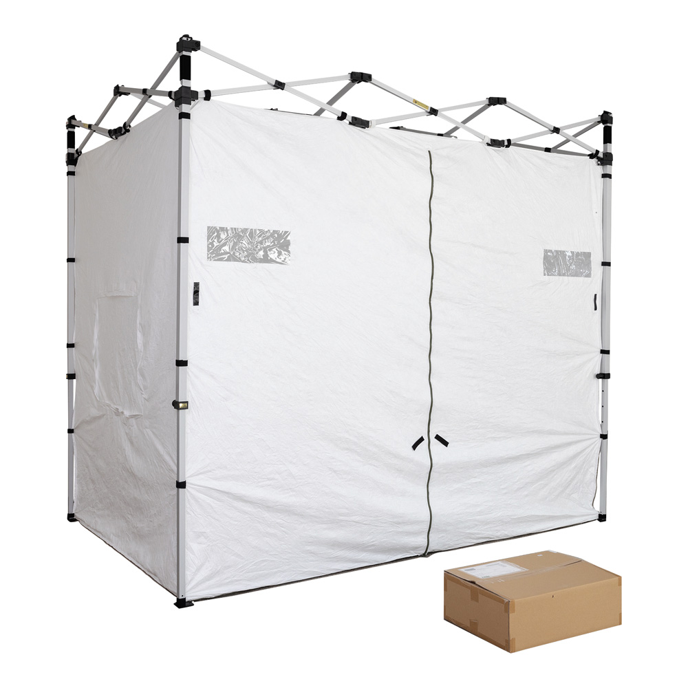 4-5580-01 折り畳み陰圧ブース（デュポン™タイベック®製） 差圧計あり TAM-27PY 【AXEL】 アズワン