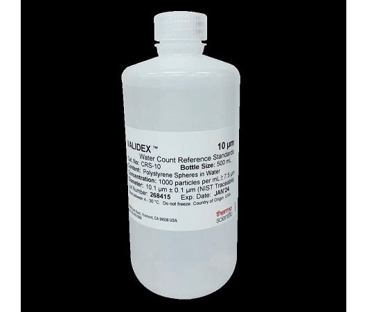 41-0008-02 VALIDEX 計数参照標準溶液（CSR-10：10μm, 1000個/mL ±10％, 500mL） C-1040 ...