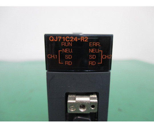 44-0726-40 【中古品】シーケンサー（PLC） QJ71C24-R2 【AXEL】 アズワン
