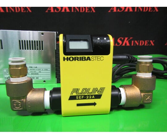 44-1065-55 【中古品】マスフローコントローラ（セット） SEF-22A 【AXEL】 アズワン