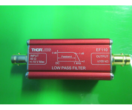 44-1085-83 【中古品】ローパスフィルター EF110 【AXEL】 アズワン