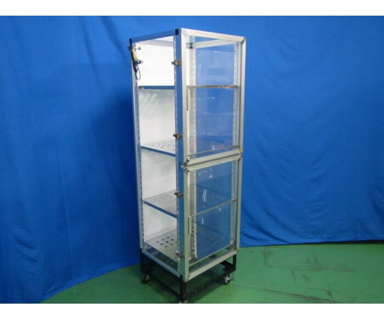 44-1091-80 【中古品】デシケーター（ガス置換可） 【AXEL】 アズワン