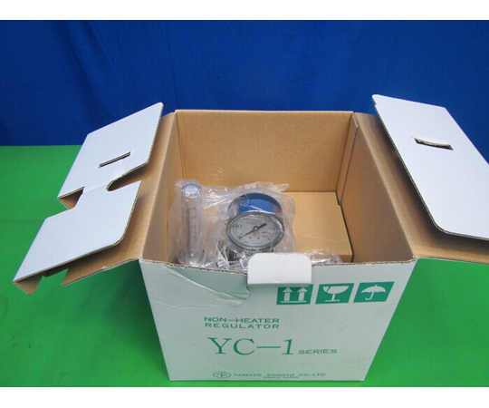 44-1191-61 【中古品】圧力調整器（フィン付き） YC-1F 【AXEL】 アズワン