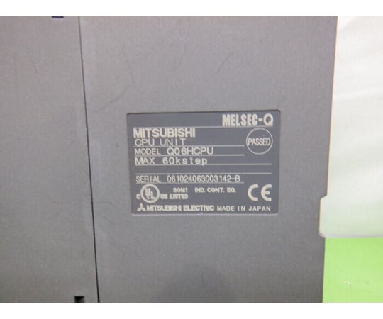 44-1205-69 【中古品】シーケンサー（CPUユニット） Q06HCPU 【AXEL】 アズワン