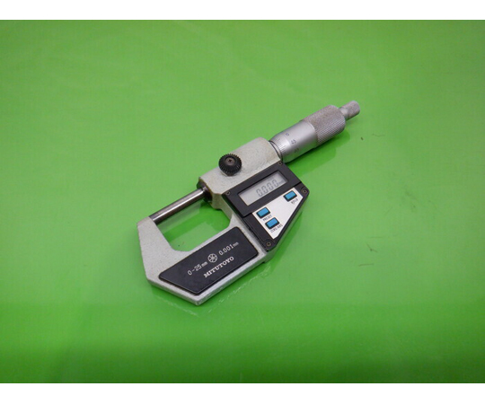 44-1211-91 【中古品】デジタルマイクロメーター（外側0-25mm） MDC-25(293-401) 【AXEL】 アズワン