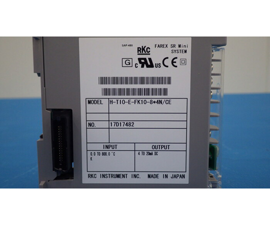 44-1272-07 【中古品】温度調節器 H-T10-E-FK10-8*4N/CE 【AXEL】 アズワン