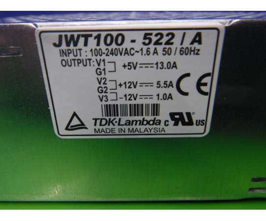 44-1284-01 【中古品】スイッチング電源 JWT100-522/A 【AXEL】 アズワン