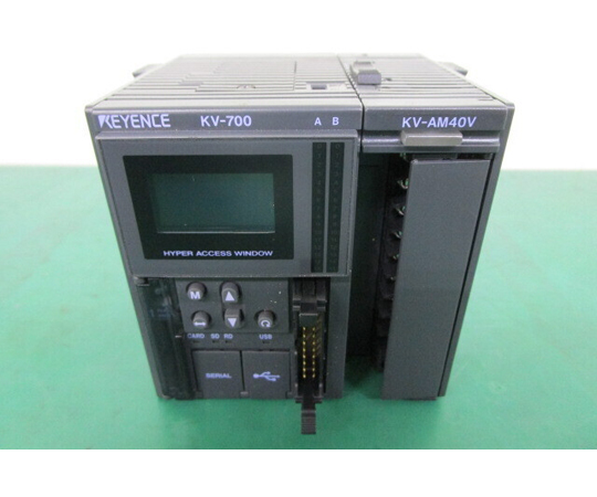 45-0005-18 シーケンサー（PLC） KV-700/KV-AM40V 【AXEL】 アズワン