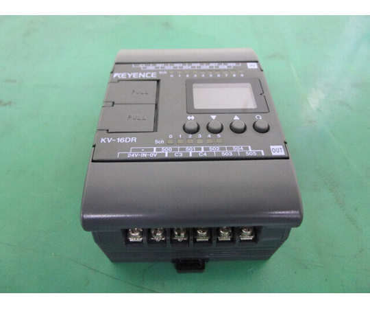 45-0008-34 【中古品】シーケンサー（PLC） KV-16DR 【AXEL】 アズワン