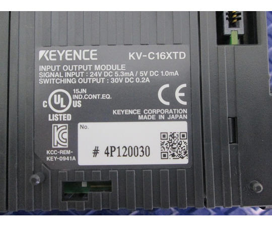 45-0011-23 【中古品】PLC KV-C16XTD 【AXEL】 アズワン