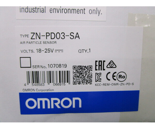 [取扱を終了した商品です]【中古品】パーティクルカウンター ZN-PD03-SA 45-0012-61 【AXEL】 アズワン