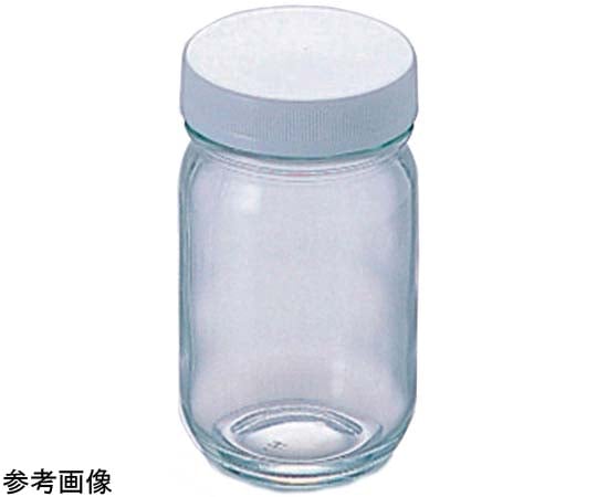 60-0109-13 サンプルパック（マヨネーズ瓶） ガラス容器本体/キャップ（PP）・中栓付 1箱(100本入) M-70 【AXEL】 アズワン