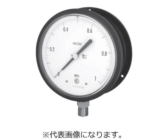 0.5級圧力計/面径Φ100 DU3/8-100Xシリーズ 長野計器 【AXEL】 アズワン