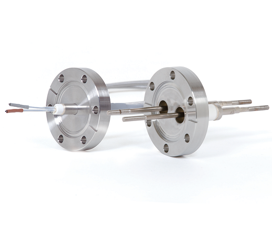 60-3280-94 真空用導入端子 ICF70 熱電対1P、ヒーター1P用 HCF0130 【AXEL】 アズワン