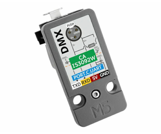 60-6950-11 M5Stack用DMXユニット 絶縁型RS485トランシーバー搭載（CA-IS3092W） M5STACK-U183 【AXEL】 アズワン