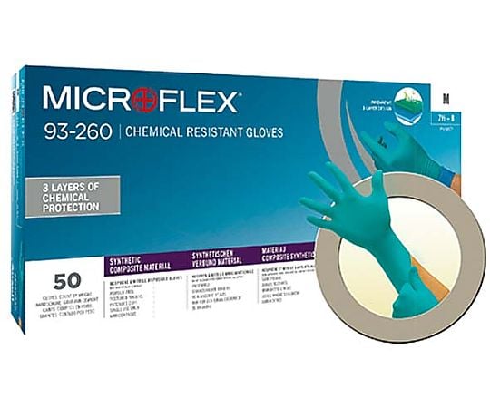 60-7331-19 スリーブ手袋 Microflex 93-260 XL 1パック(50枚入) 93260100 【AXEL】 アズワン