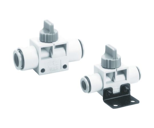 [取扱を終了した商品です]フィンガバルブ（3ポート）適用チューブ外径8×8 VHK3-08F-08F 61-1973-31 【AXEL】 アズワン