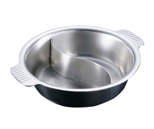 SW NBステンレス 電磁 ちり鍋 2仕切 29cm 6727600 - as kitchen（アズキッチン）