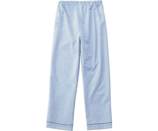 患者衣スラックス ブルー 286-71シリーズ KAZEN 【AXEL】 アズワン