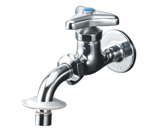 吐水回転給水栓 ツバN付 K34BNシリーズ KVK 【AXEL】 アズワン