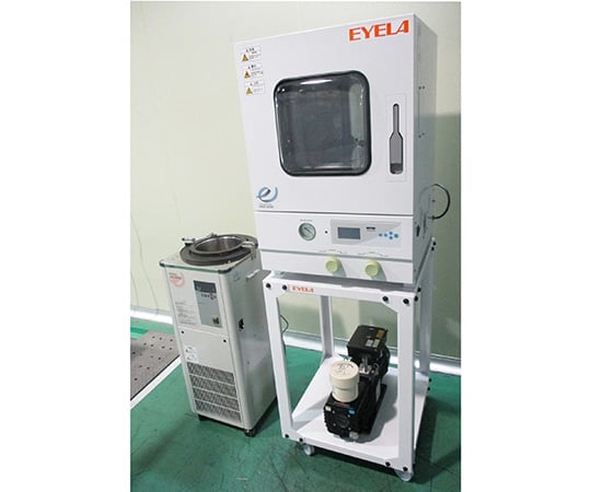 62-9231-02-61 真空乾燥器 真空ポンプ・トラップセット（架台付）VOS-310C レンタル10日 111-0077 【AXEL】 アズワン