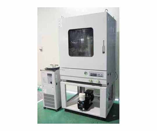 真空乾燥器 真空ポンプ・トラップセット（架台付） 111-0079シリーズ レンタル 東京理化器械（EYELA） 【AXEL】 アズワン