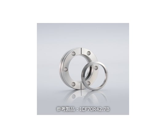 63-1932-93 ICF34 回転17.3穴あきフランジ ICF34R17.3B 【AXEL】 アズワン