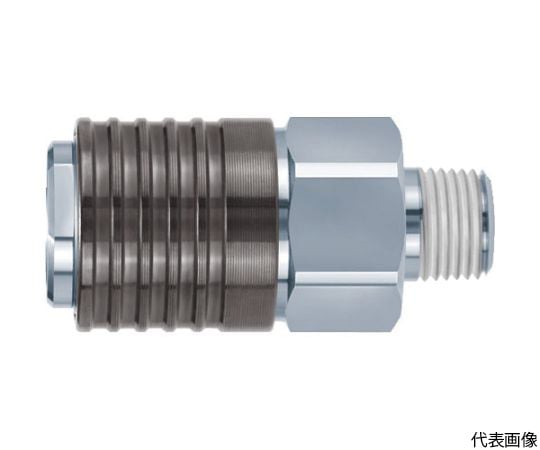 63-2083-03 Sカプラー オネジタイプ KKA6S-03M 【AXEL】 アズワン