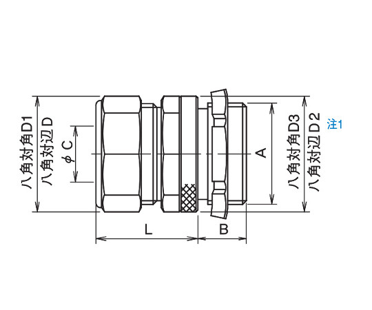 63-2489-99 防油回転式ストレートコネクタ MSR22-28 【AXEL】 アズワン