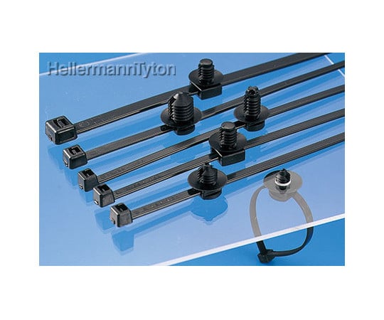 ファツリーマウント付きタイ 100本入 T50RFTシリーズ ヘラマンタイトン 【AXEL】 アズワン