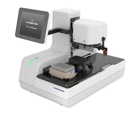 LabElite I.D. Capper コード読み取り機能付き ハミルトン 【AXEL】 アズワン