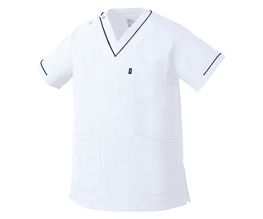 男女兼用スクラブ ホワイト MZ0092-C-1シリーズ ミズノ（チトセ） 【AXEL】 アズワン