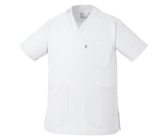 男女兼用スクラブ ホワイト MZ0120-C-1シリーズ ミズノ（チトセ） 【AXEL】 アズワン