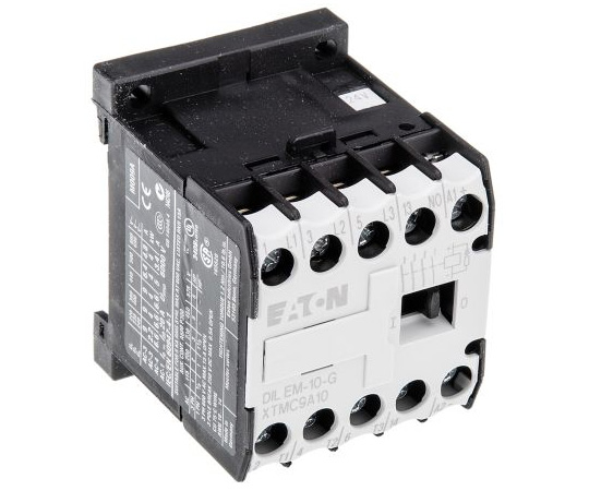 63-4805-82 Eaton 3 Pole Contactor, 9 A, 24 V dc Coil, xStart, 3NO, 4 kW DILEM-10-G(24VDC) 【AXEL ...