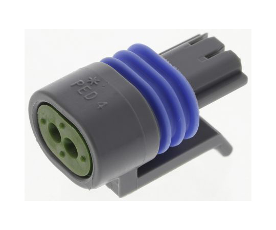 63-5114-95 自動車用コネクタ 2極 メス 14A グレー ケーブルマウント Metri-Pack 12162197 【AXEL】 アズワン