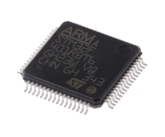 63-7990-50 マイコン STM32F 32ビット, ARM Cortex M4コア, 64-Pin LQFP ...