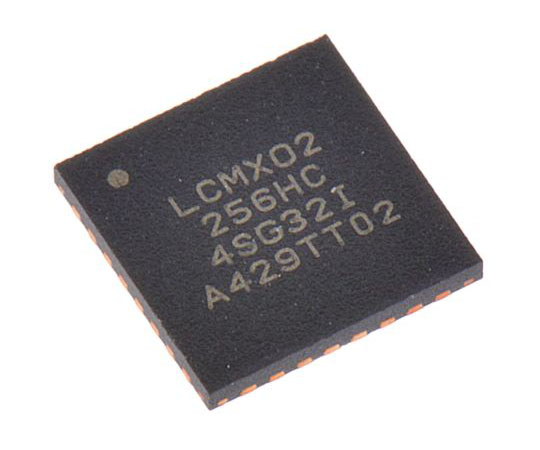 63-8033-01 MachXO2 CPLD ファミリ, I/O 21本, 32-Pin QFN LCMXO2-256HC-4SG32I ...